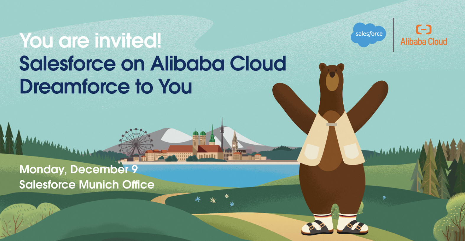 Salesforce on Alibaba Cloud - Dreamforce to You | Munich, Dec 9 Hosted ...